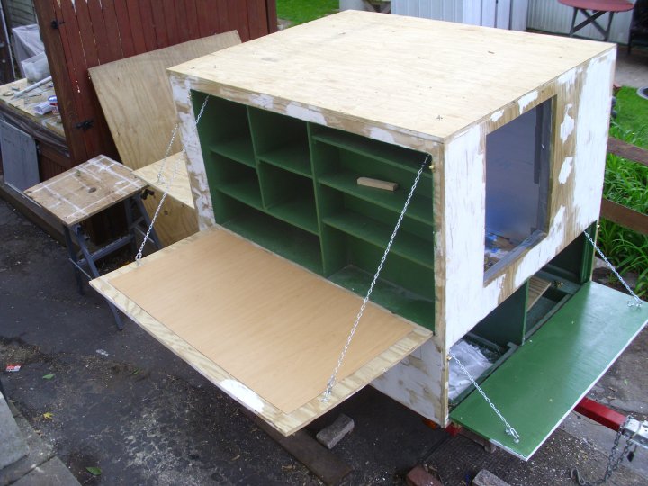 Building Our Chuckwagon – ChuckWagonPlans.com